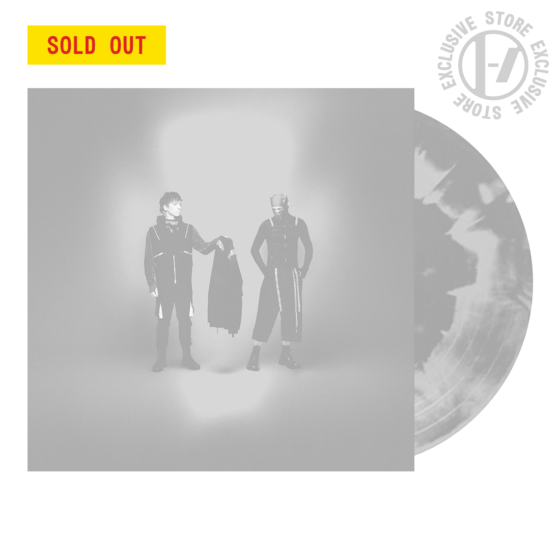 Breach Limited Edition Black and Red Inkspill Vinyl | Twenty One Pilots ...